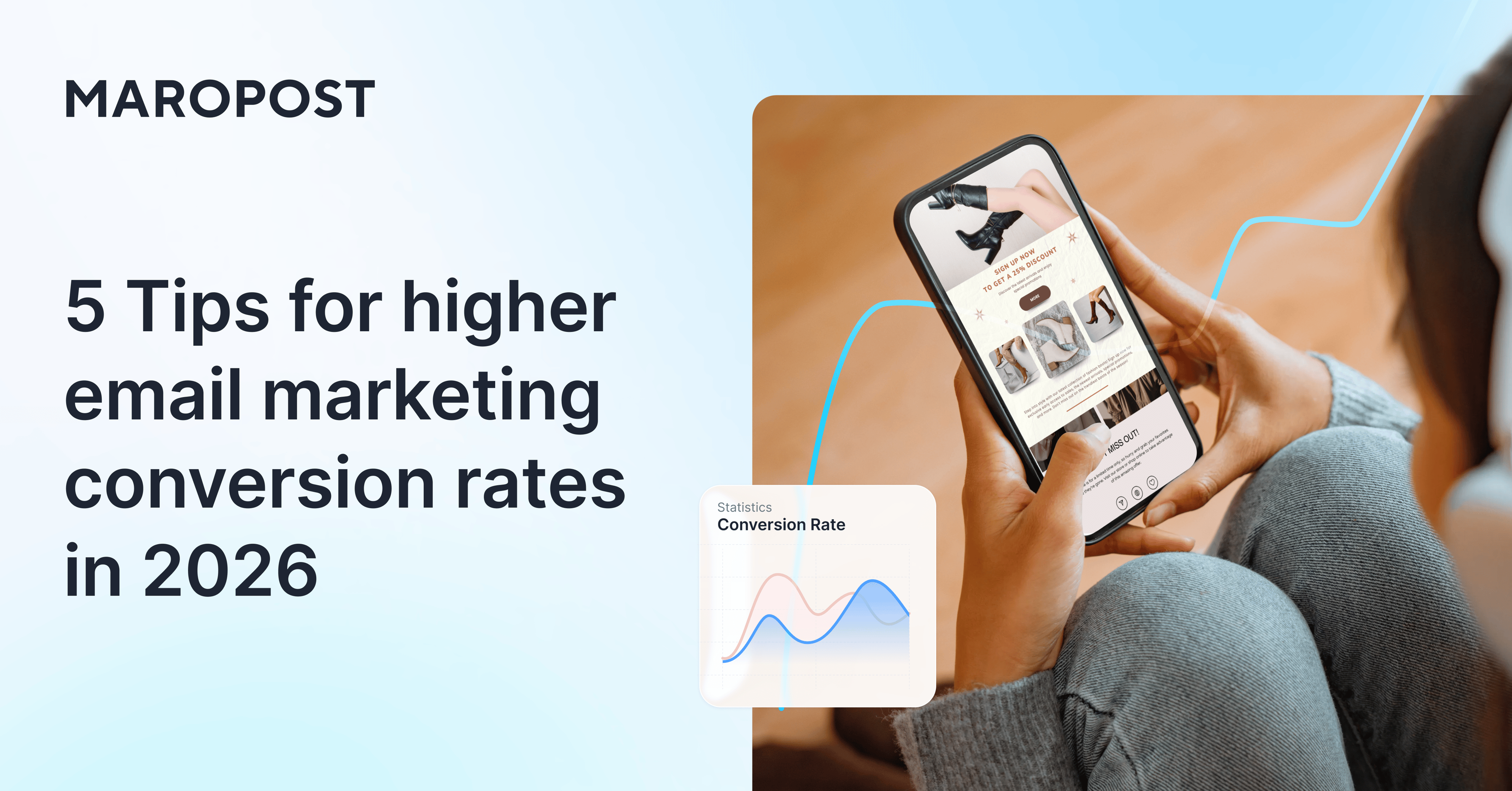 5 Tips for higher email marketing conversion rates in 2026